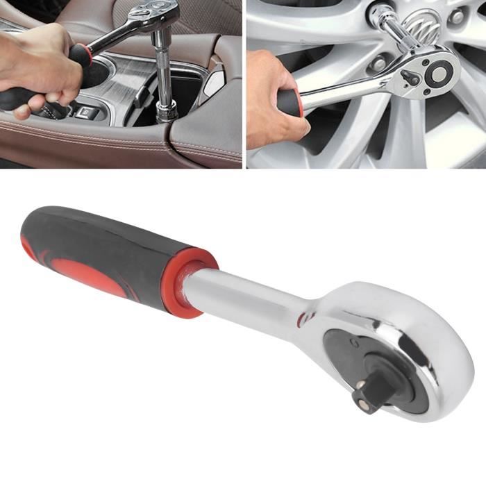 Clé à cliquet Clé à Douille, clé à Douille en Acier au Chrome-vanadium ...