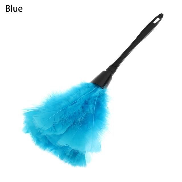 PLUMEAU,Blue--Plumeau multicolore avec poignée en plastique noir ...