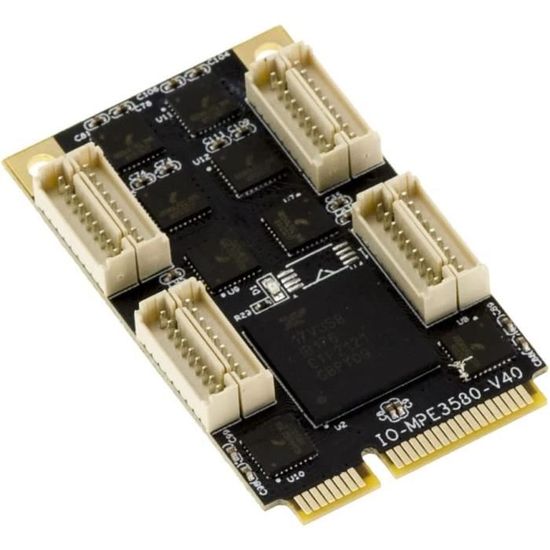 Carte Mini Pcie Minipcie 8 Ports Série Com Rs232 Db9 Avec Chipset Exar ...