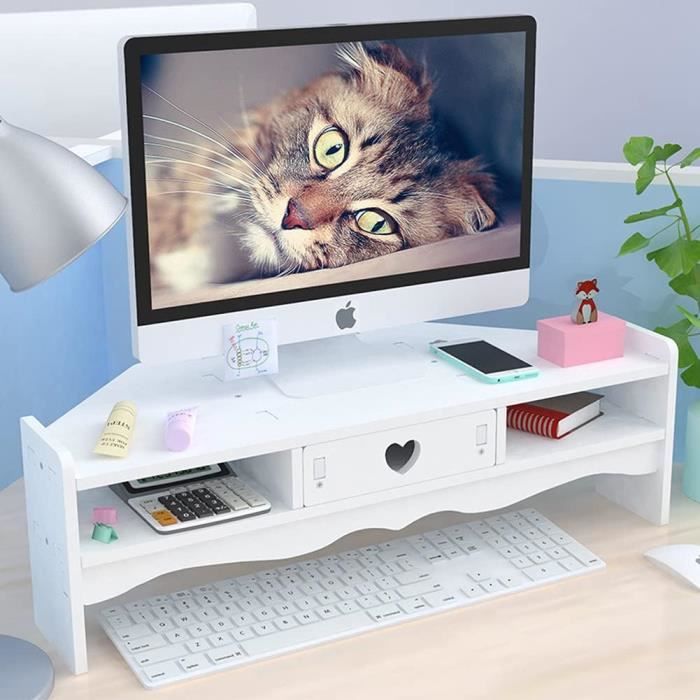 Support D'Angle Pour Écran D'Ordinateur, Support Triangulaire Pour ...