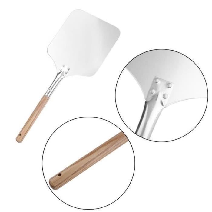 PELLE - PELLON - PALETTE - CORNE LESHP Pelle à pizza en aluminium de 66 ...