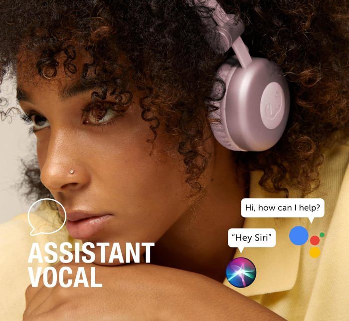Casque Bluetooth sans fil 30 heures de lecture avec microphone et ...