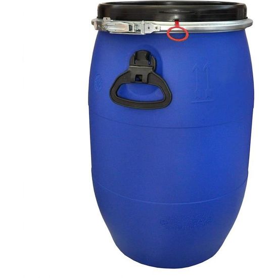 Wilai Tonneau Avec Couvercle De 60 Litres En Pehd Anneau De Serrage ...