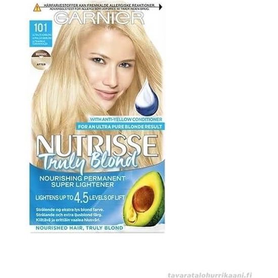 Garnier Nutrisse Blond Eclaircissant Cendré 101 - Cdiscount Au quotidien