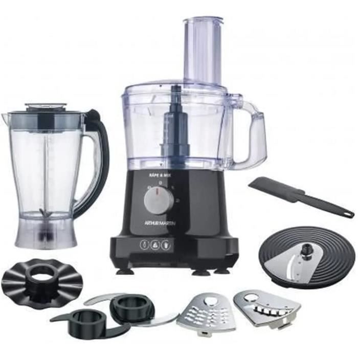 Arthur Martin Robot de cuisine multifonction AMPRM60 2.1L blender ...