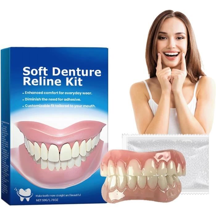 Biancat Perfect Fit, Denture Silicone Reline Kit, Kit De Reliure En ...