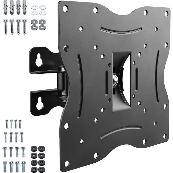 Support TV Mural Plat R12 Orientable Inclinable Universel 13-32 Pouces ...