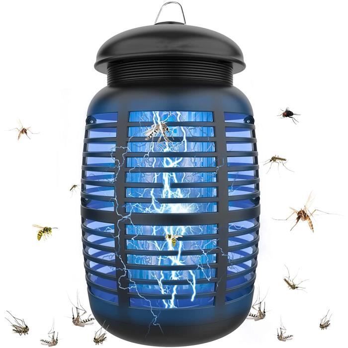 Lampe anti moustique, tue mouche electrique 4200V anti moustique ...