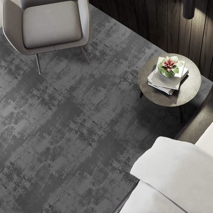 Autocollant De Sol, Vinyle De Couleur Ciment Rugueux, Carrelage Mural ...