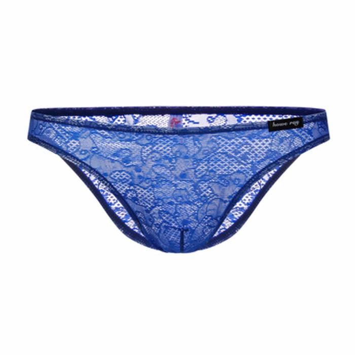 Nouveaux slips en dentelle sexy taille basse pour hommes Slips ...