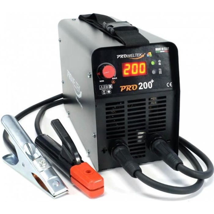 Poste à souder inverter PRO200+ - PROWELTEK - MMA - Baguettes acier ...