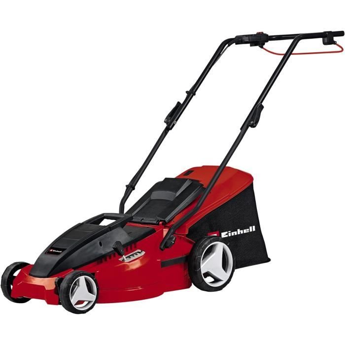 Einhell Tondeuse à gazon électrique GC-EM 1500-36 (puissant moteur à charbon 1500 W, largeur de ...