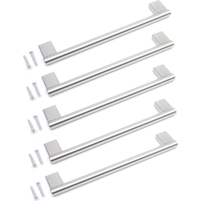 Poignées Pour Placards De Cuisine - Barres En Acier Inoxydable Brossé ...