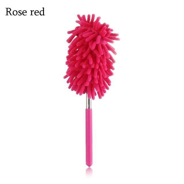 PLUMEAU,rose red-1--Plumeau télescopique extensible, plumeau magique ...