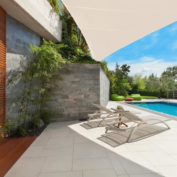 Voile D‘Ombrage Triangle Diffuseur D‘Ombre Protection Soleil Balcon ...