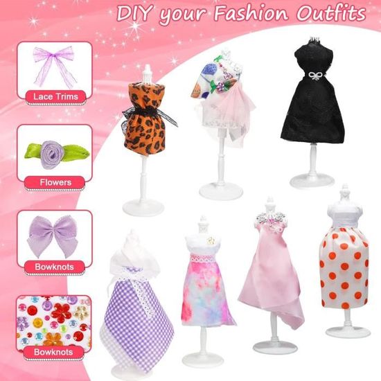YOCOLE 300+ Fashion Design Kit, Création de Mode Couture Enfants ...