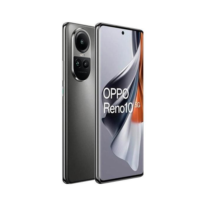 OPPO Reno10 5G 8GB-256GB Gris (Silvery Grey) Dual SIM CPH2531 - Cdiscount Téléphonie