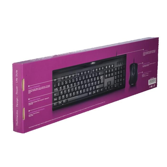 Ensemble Clavier / Souris filaires ADVANCE Starter Wired Combo / CLS ...