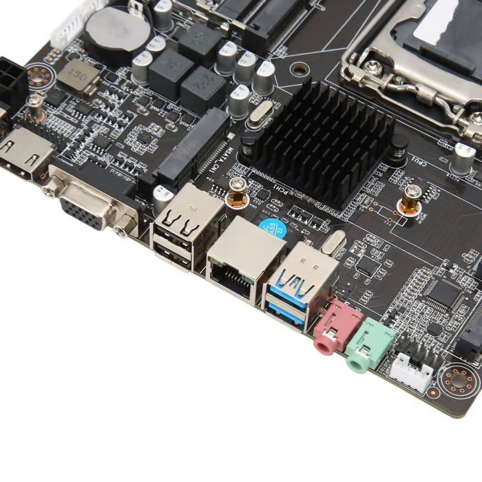 Carte mère Mini ITX FDIT H81 - Sortie HDMI WiFi M.2 VGA HD - LGA 1150 - Core i3/i5/i7 - DDR3 16 ...