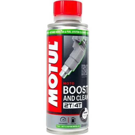 Additif pour Carburant de Moto 2T-4T Boost and Clean Moto 200 ML[18] - Cdiscount Auto