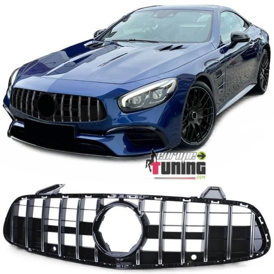 CALANDRE CHROME NOIRE PANAMERICANA AMG GT MERCEDES SL R231 PH2 2016 ...