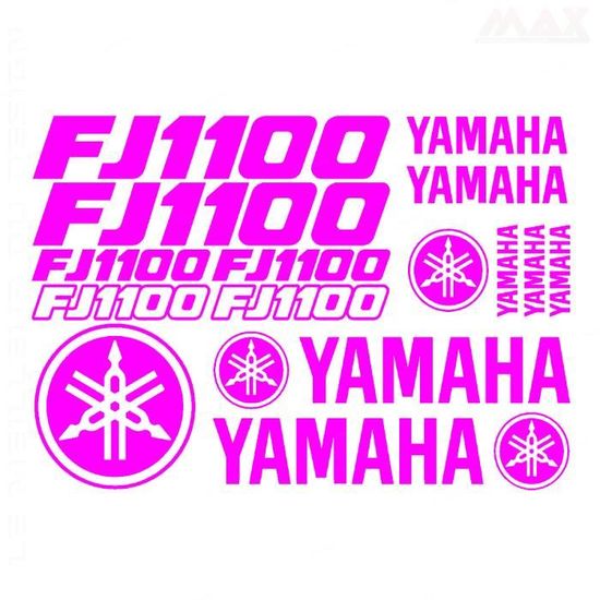 15 stickers FJ1100 – FUSHIA – YAMAHA sticker FJ1100 - YAM446 - Cdiscount Maison