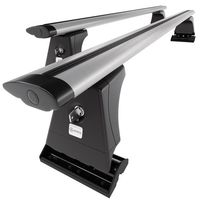 Barres de toit en aluminium adapté pour Peugeot 407 Berline (2004-2010) - argent 2 - Cdiscount Auto