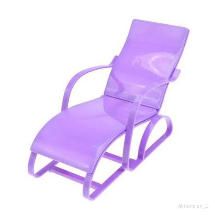 Simulation 1: 6 Scale Doll House Chair Model Pretend Play Toy Bedroom ...