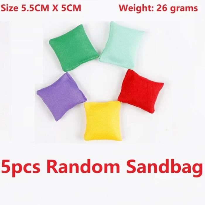 Sac de sable - Amusant - 5pcs - Jouets de lancer - Dimensions 80x135cm ...