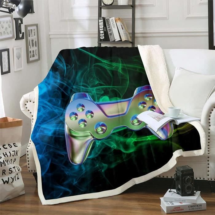 Couverture en Polaire pour garçons et Filles Couverture de Jeu élégante ...