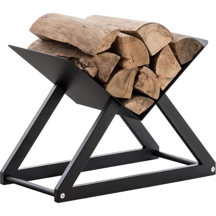 Porte-bûches Au Design Original Winter I Porte-bûches pour Bois De ...