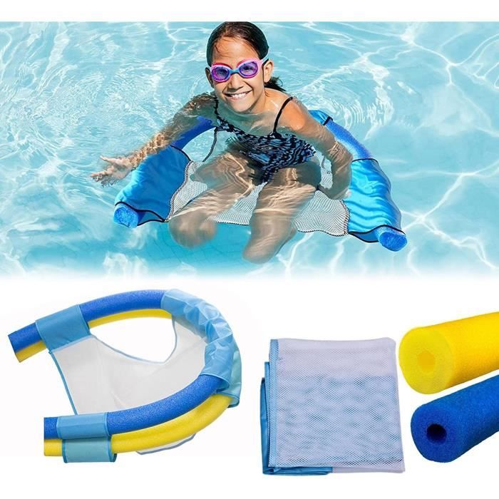 Noodle Sling Mesh Chair avec 2 Nouilles de Piscine, Filet de Nouilles ...