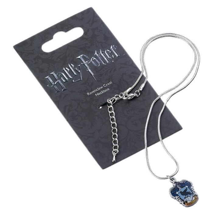 Sous licence officielle Harry Potter plaqué argent Serdaigle Collier ...
