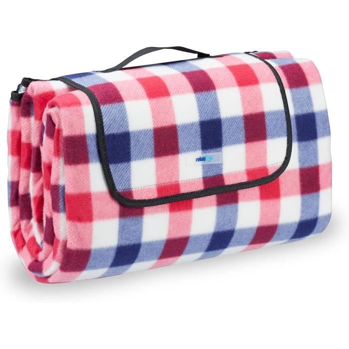 Couverture De Pique-Nique Carreaux Picnic Plaid Imperméable 200X200 Cm ...