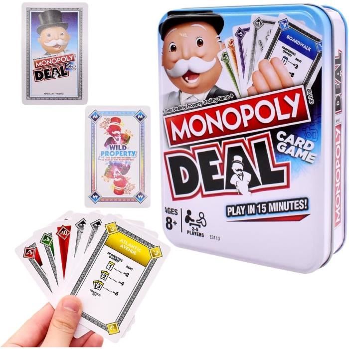 Monopoly Classique, Jeux De Cartes Monopoly Jeu De Societe, Jeu De ...