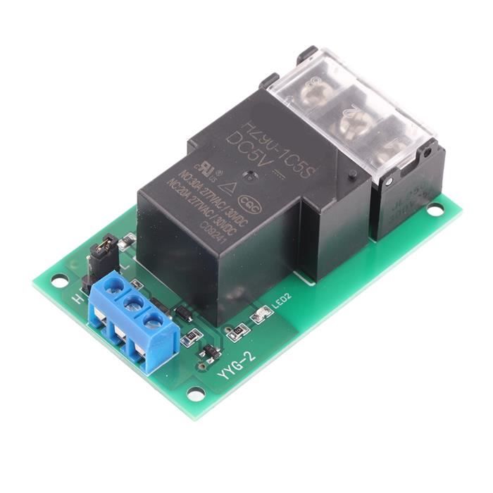 Module de relais unidirectionnel - EJ.LIFE - YYG-2 - 30A - DC 5V/12V ...