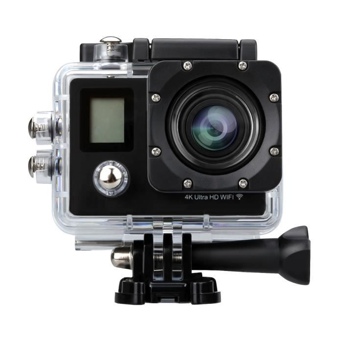 Caméra Excelvan F8 Sport Wifi Double Ecran 4K Caméra Action DV Etanche ...