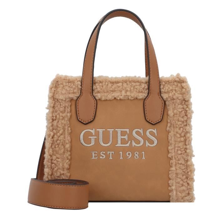 Guess Silvana Sac à main cognac HWHA86-65770-COG - Cdiscount Bagagerie ...