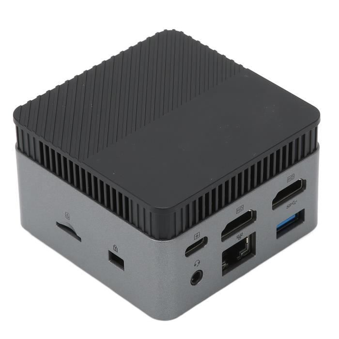 HURRISE Micro ordinateur Mini PC 8 + 256G Compact Portable 2.0G ...