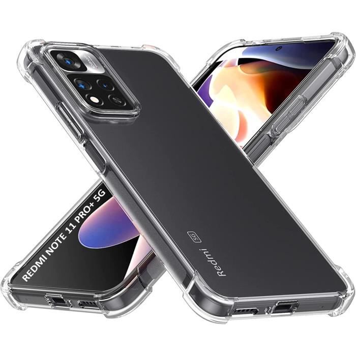 Coque - Phonillico® - Xiaomi Redmi Note 11 PRO+ 5G - Silicone Souple ...