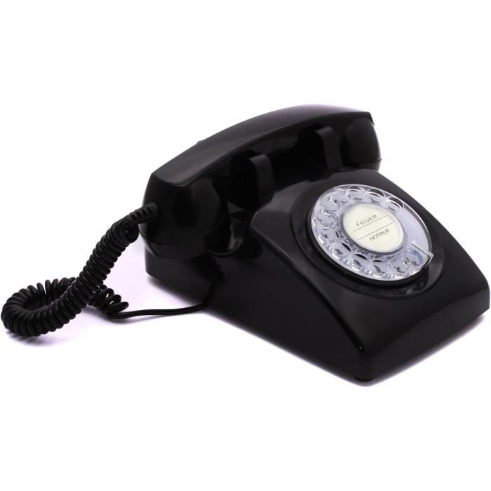 Opis 60S Cable: Téléphone Fixe Vintage-Telephone Filaire Fixe-Téléphone ...