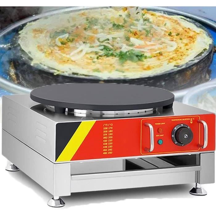 Crêpière électrique commerciale, machine à crêpes électrique ...