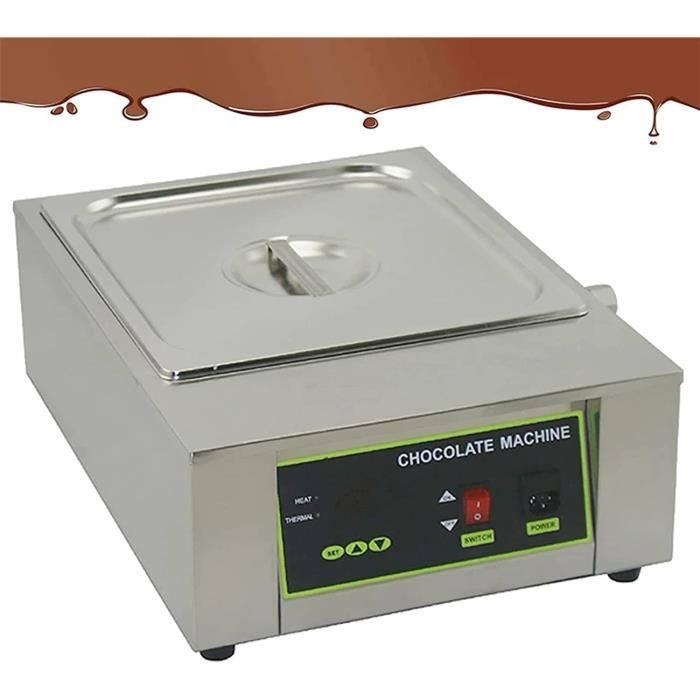Fondoir À Chocolat À Réservoir Unique 1000 W, Machine De Tempérage De ...