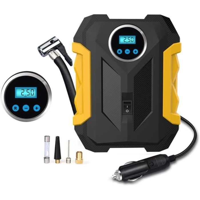 Compresseur 12 V, compresseur d'air portable, pompe à air de voiture ...