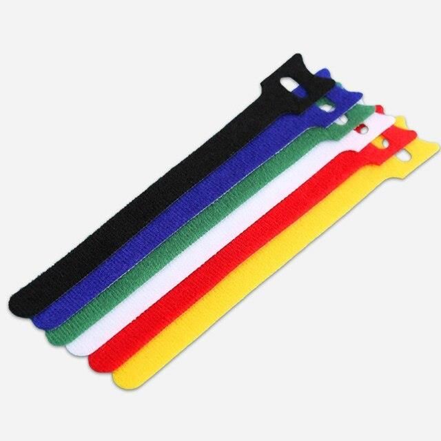 ACCESSOIRES POUR CABLE,Multi Color 50pcs--Colliers de Câble Détachables ...