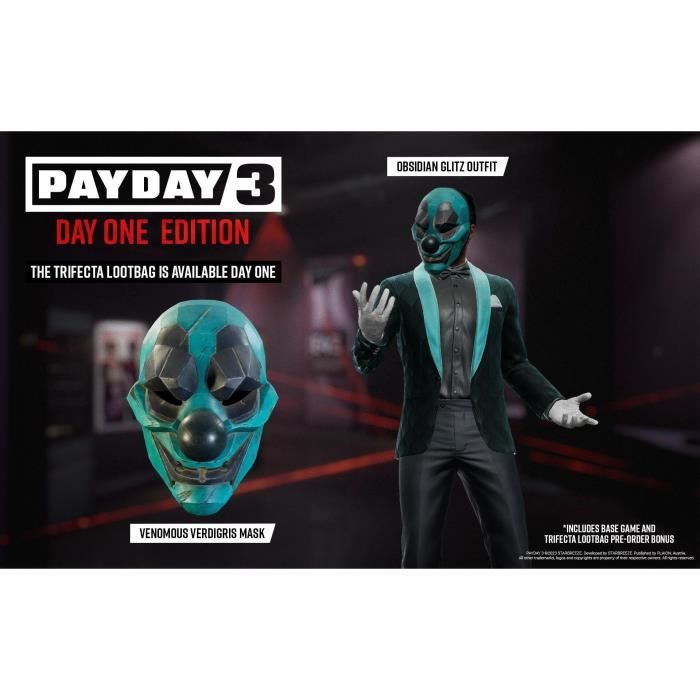 Payday 3 - Jeu Xbox Series X - Édition Day One - Cdiscount Jeux vidéo
