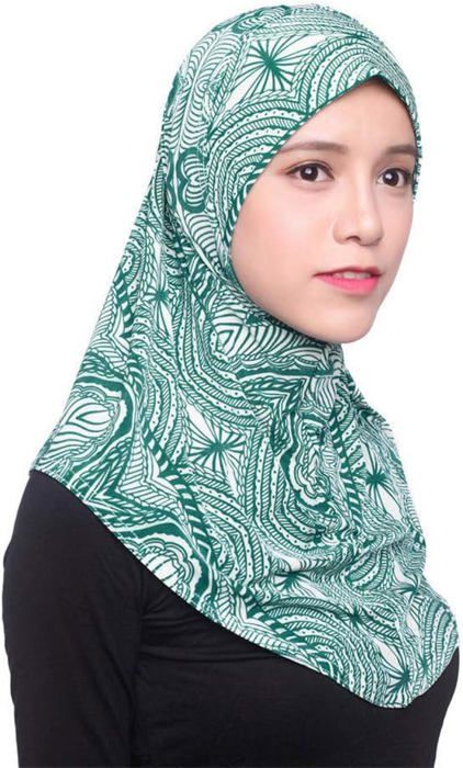 Cache-Foulard Intérieur Cache-Bonnet Musulman, Hijab Islamique, Femmes ...