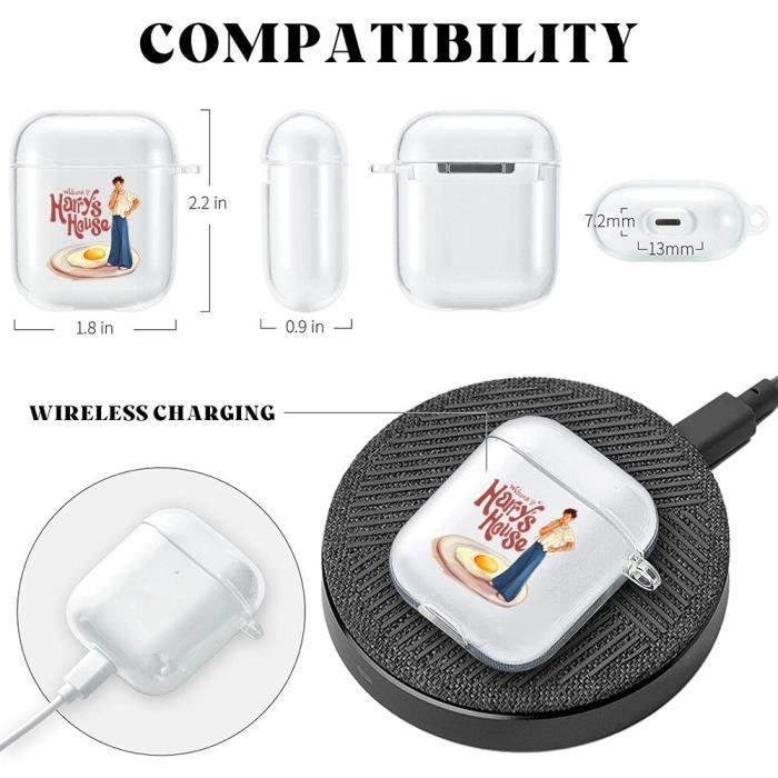 Tapez 4 Pour Airpod 1 2 Étui Airpods Pro 2 3 1 en TPU souple et ...