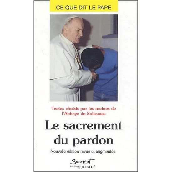 Le sacrement du pardon - Cdiscount Librairie