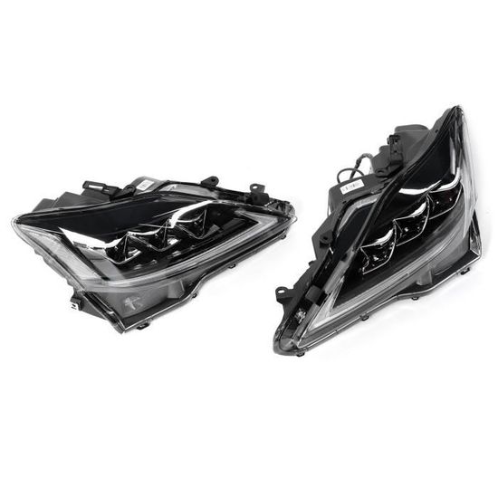 Akozon ensemble de feux avant VLAND Full LED Projecteur Phares ...